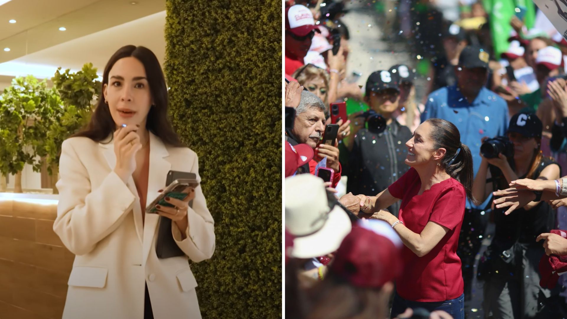 ¿Cómo es un día de campaña con Claudia Sheinbaum? Youtuber esto contó ...