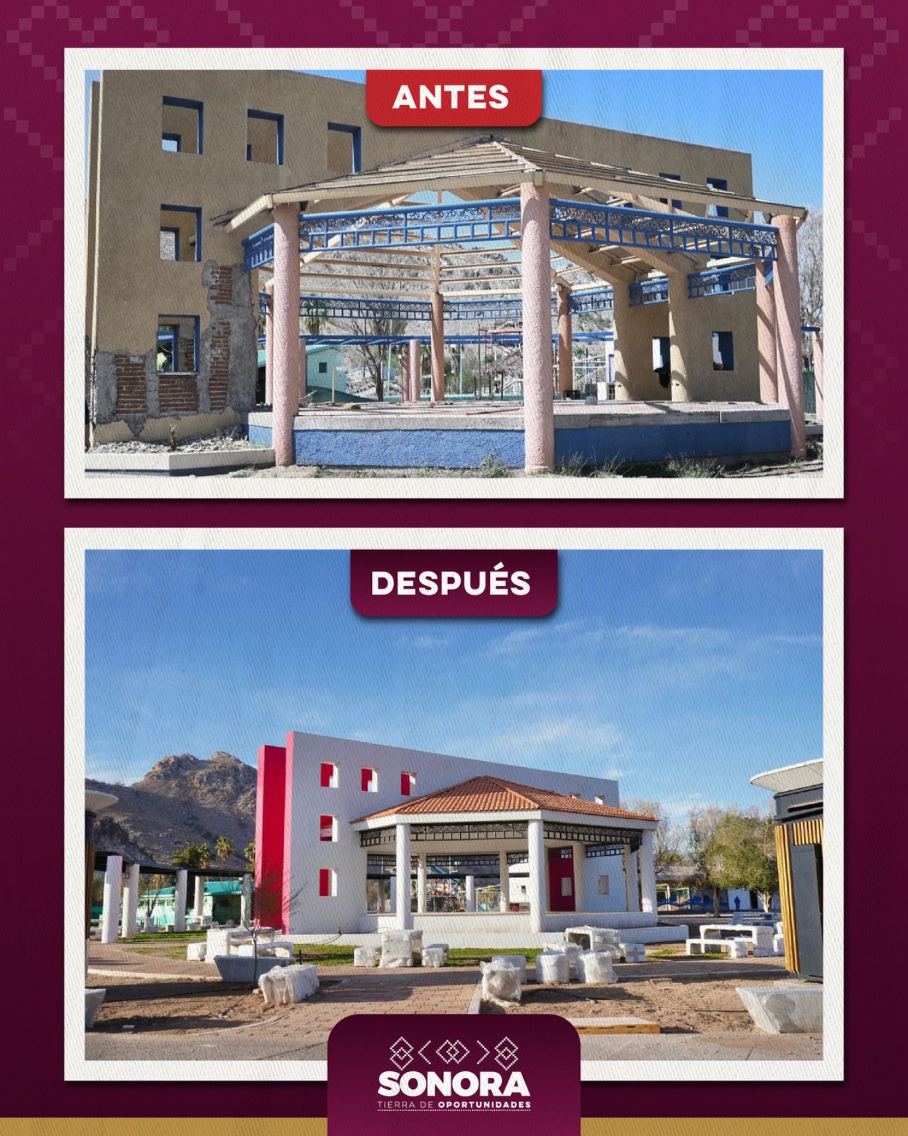 Tradición restaurada: El kiosco de La Sauceda abre sus puertas renovado ...